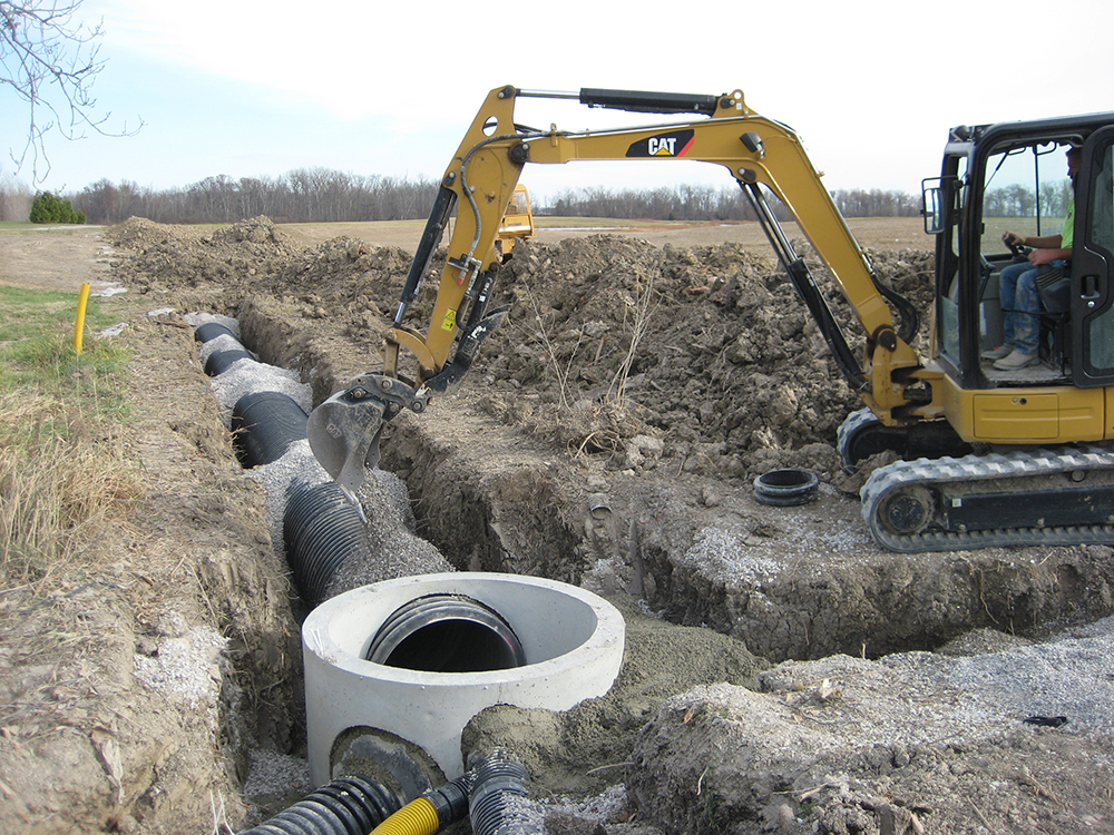 Baughman Tile Co. – Manufacturer of Corrugated HDPE Pipe and Fittings
